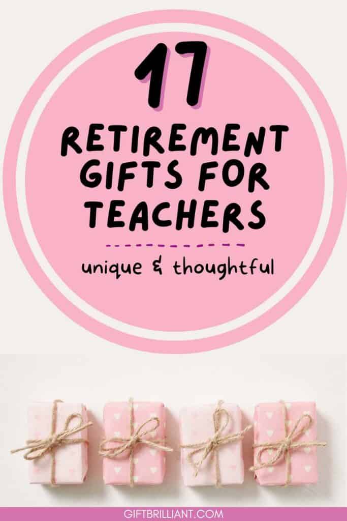 17 Best Retirement Gifts for Teachers in 2025