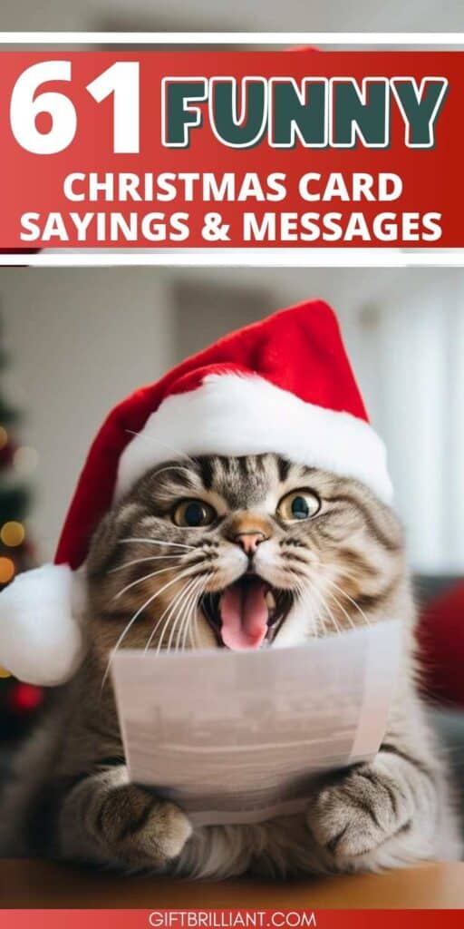 61 Funny Christmas Card Sayings for 2025 - Gift Brilliant
